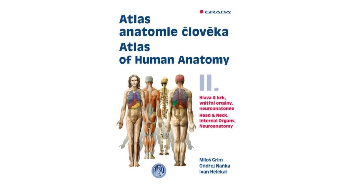 Atlas anatomie člověka II. Hlava a krk, vnitřní orgány, neuroanatomie ...